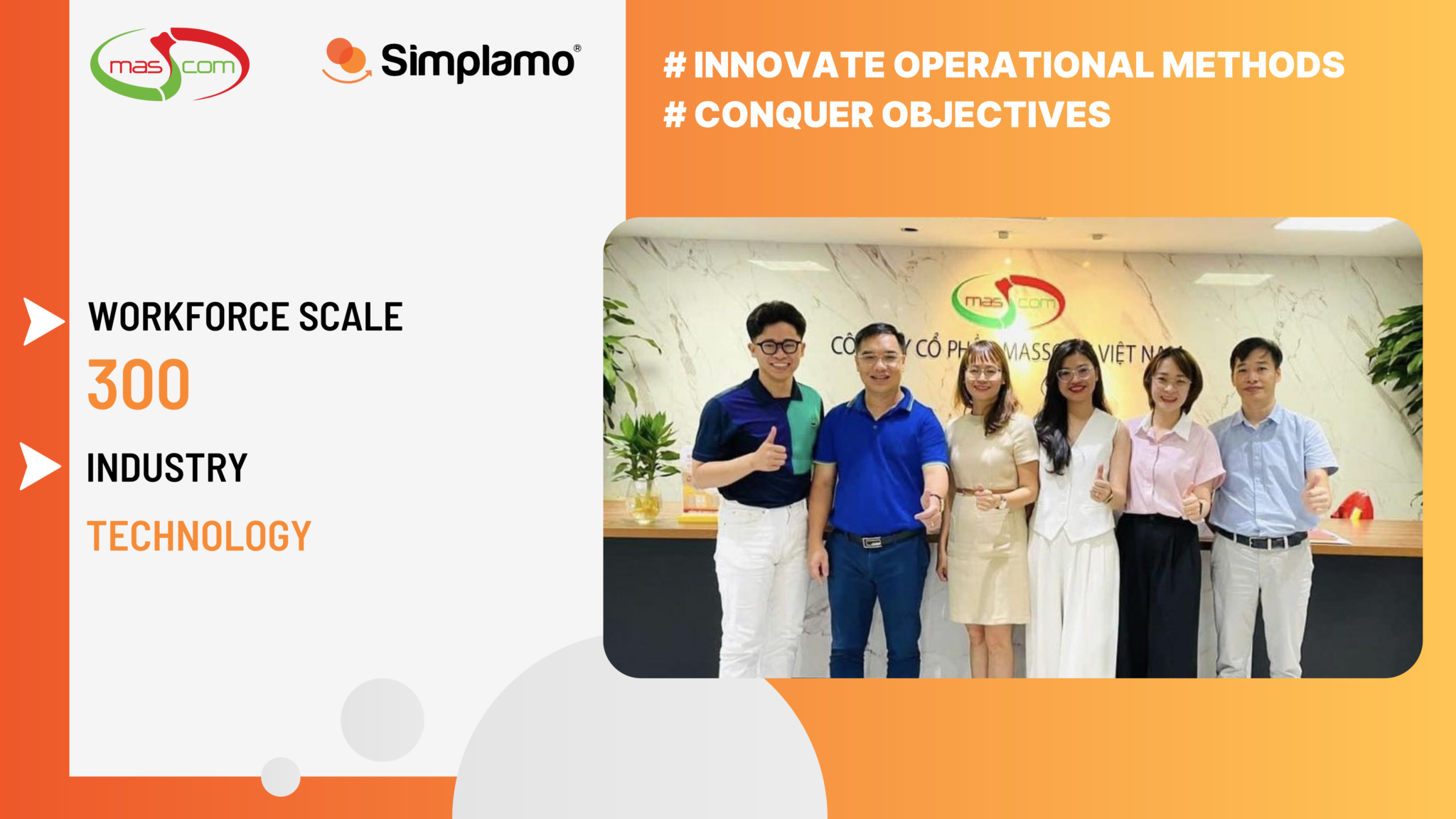 Công nghệ: tăng trưởng thần tốc với Simplamo