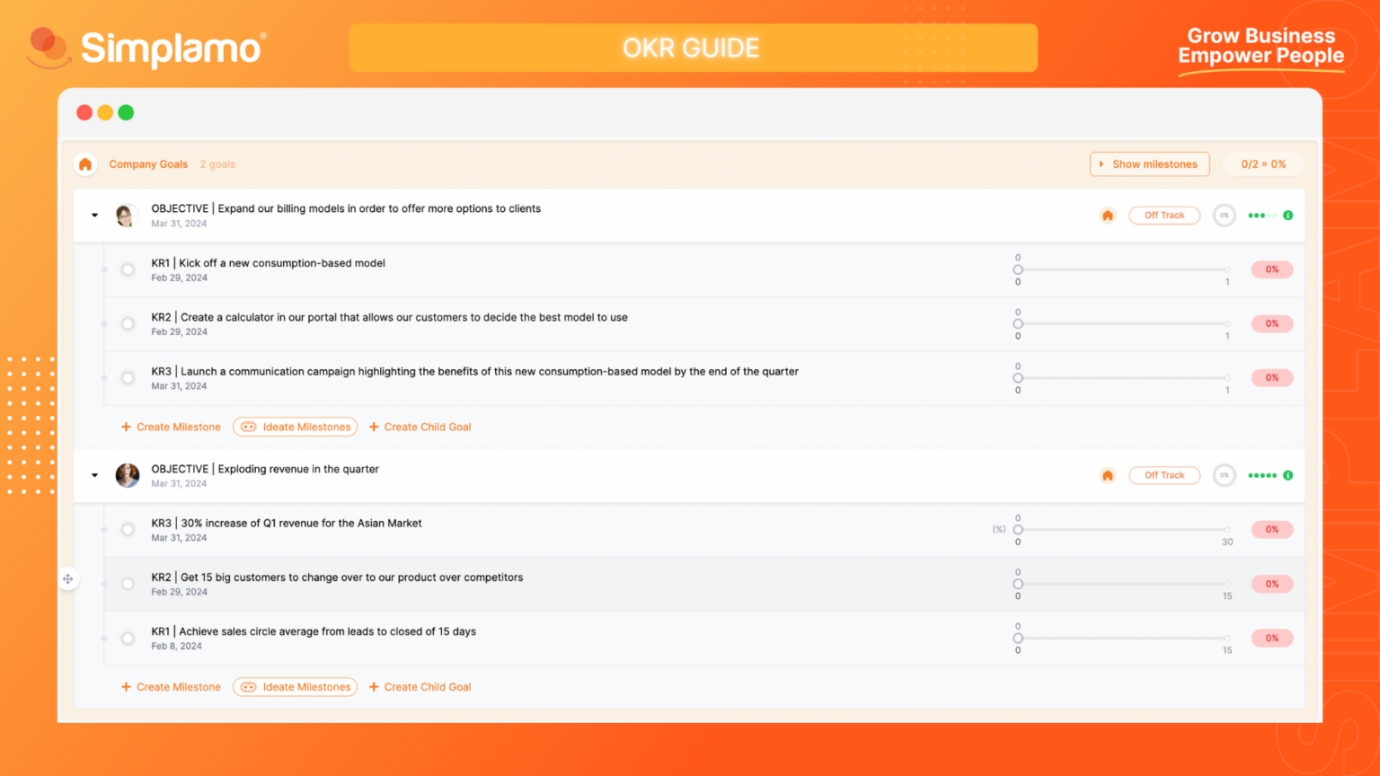 OKR GUIDE - Simplamo®