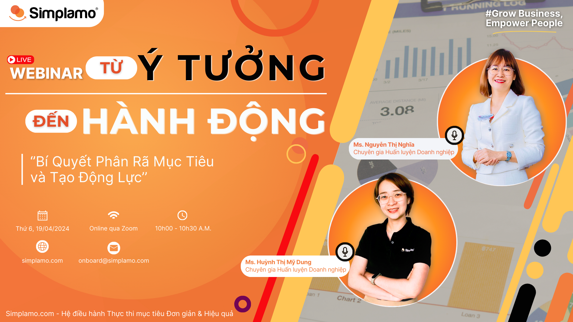 Từ Ý Tưởng đến Hành Động - Bí Quyết Phân Rã Mục Tiêu và Tạo Động Lực - Simplamo®